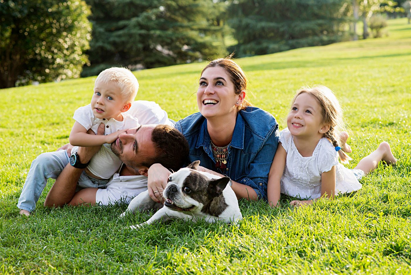 familia con perro | Fotos de perros